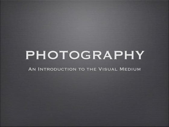 Photography - Visual Communication by aramis marketing | PPT