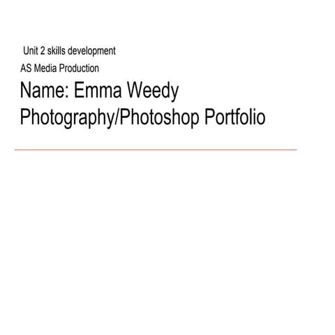 Photoshop assignment | DOCX