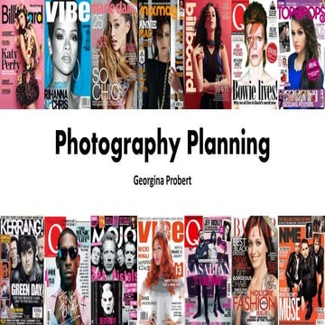 Photography planning | PPTX