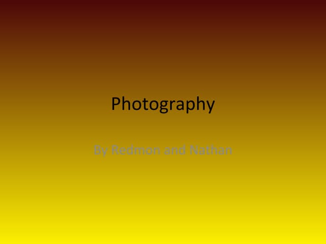 Silhouette Photography Slideshow | PPTX