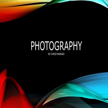Photography power point | PPT