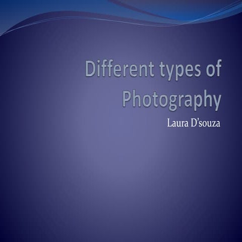 Photography powerpoint assignment | PPT
