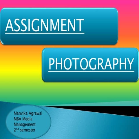Photography ppt | PPT