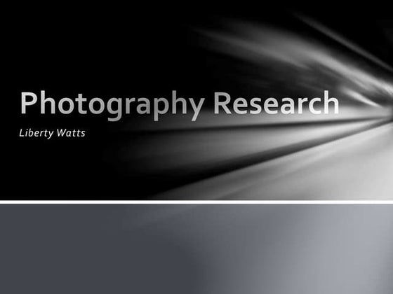 Photography | PPT