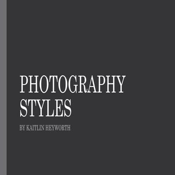 photography syles full.pptx