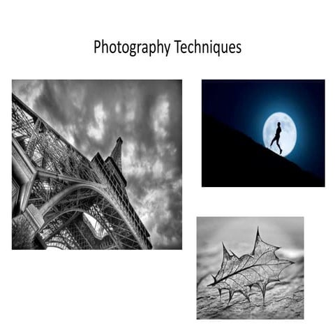 Photography techniques | PPTX