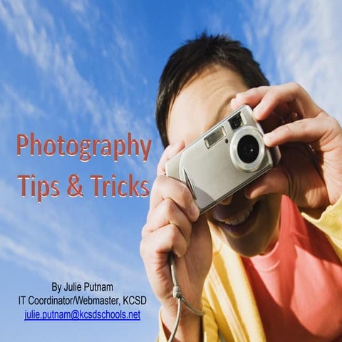 Photography Activities For Kids | PDF