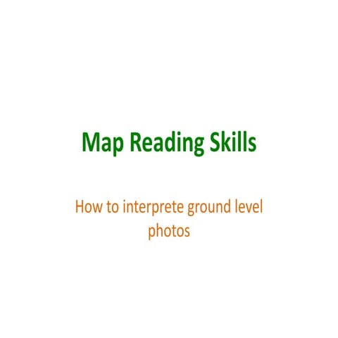 Photo interpretation | PPTX