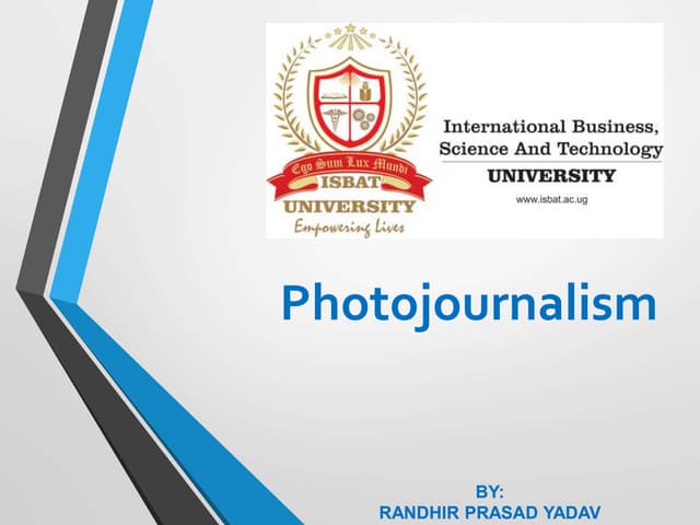Photojournalism | PPTX