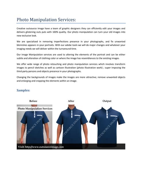 Professional photo editing company | PDF