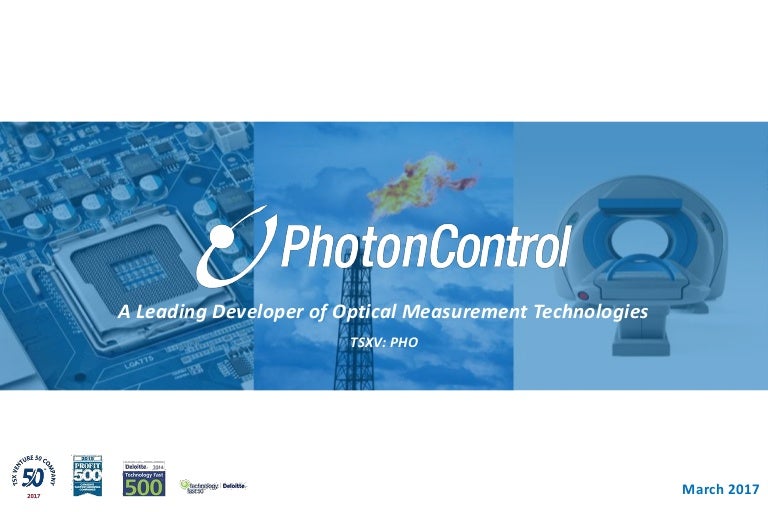 Photon Control IR Presentation - March 2017