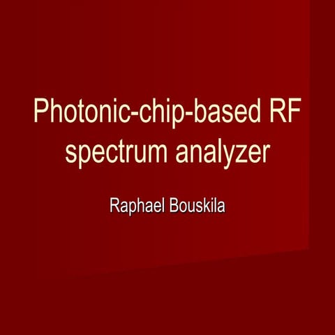 Generation of optical harmonics | PPT