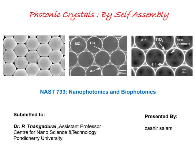 Thin films in nano particles | PPTX