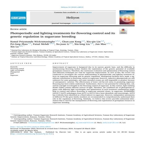 Photoperiodic-and-lighting-treatments-for-flowering-control-and-it_2024 ...