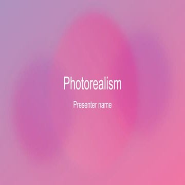 Photorealism.pptx