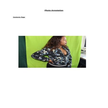 Magazine model poses | DOCX