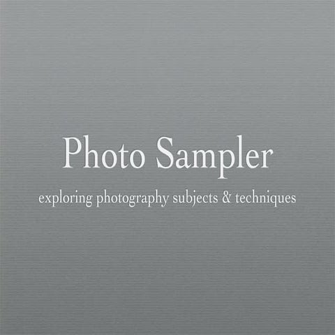 Photo Sampler | KEY | Photography | Arts and Crafts