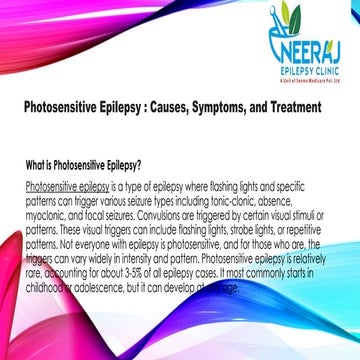 Photosensitive Epilepsy Causes, Symptoms, and Treatment.pptx