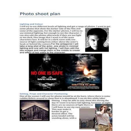 Film magazine shots | PPTX