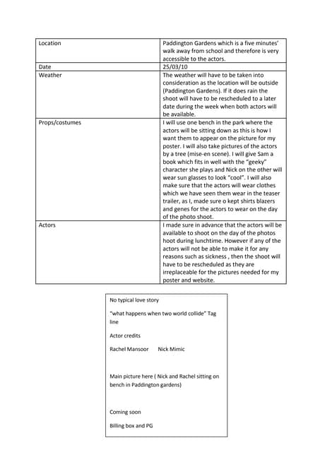 Location recce template 2