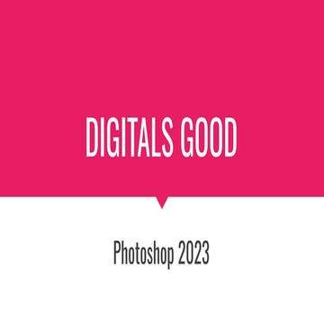 Adobe Photoshop 2023 – A Glimpse into Revolutionary Features | PDF