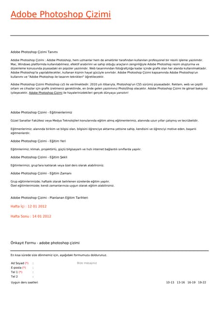 Photoshop odevi | PDF