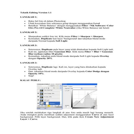 Photoshop edit gambar | PDF