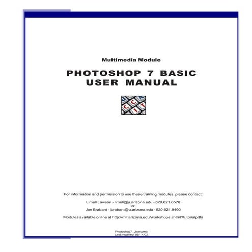 Photoshop7 user | PDF