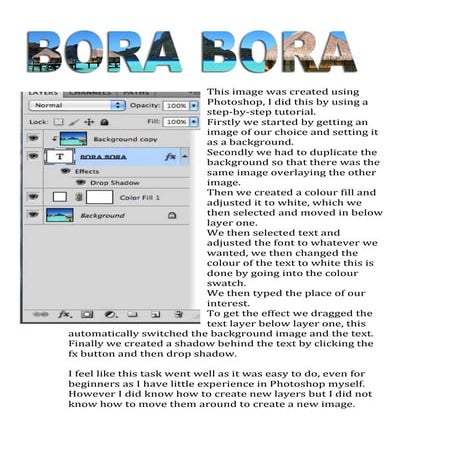 Photoshop analysis | DOCX
