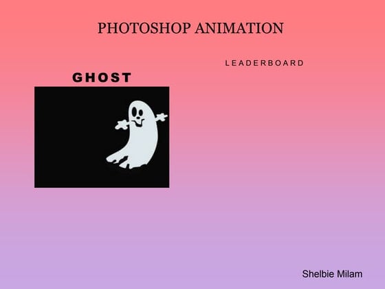 Photoshop animation pp | PPT