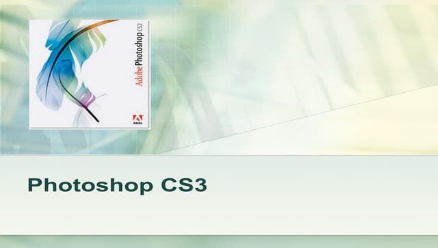 Photoshop Cs3 Cover