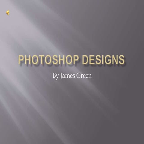 Photoshop designs presentation | PPSX