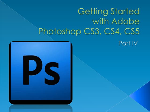 Photoshop Cs Tutorial