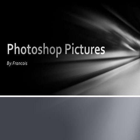 Photoshop pictures powerpoint | PPTX