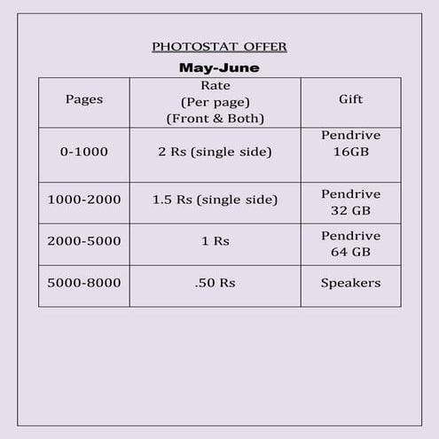 Photostat offer (1) | PDF
