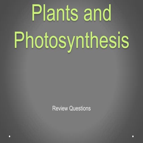 Photosynthesis review - year 9 IBSA | PPTX | Gardening | Home & Garden