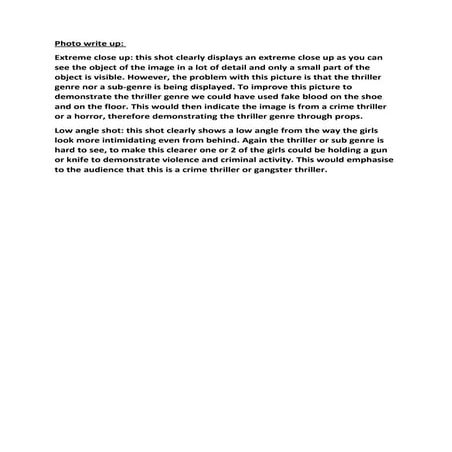 Photo write up | PDF