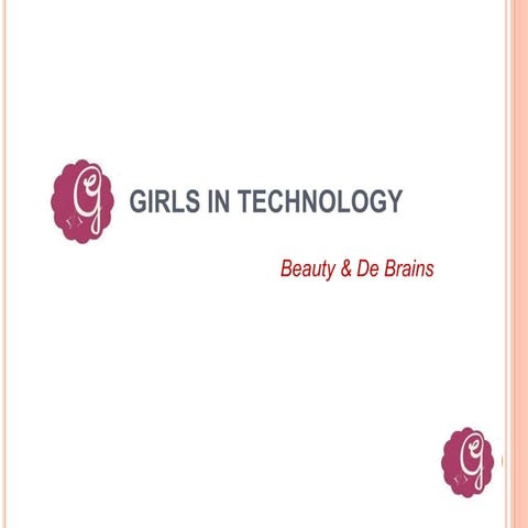Girls In Technology | PPTX