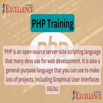 Php Course in mohali | PDF | Web Development | Internet