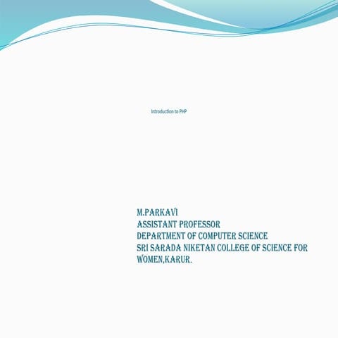 Hypertext Preprocessor Pptx Intro Ppt Presentation Pptx