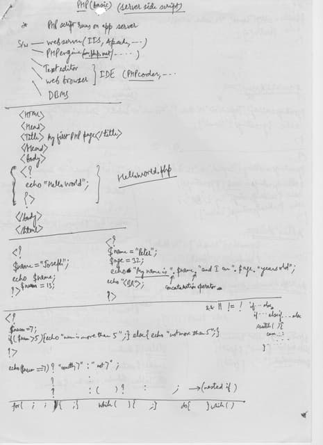 Programming Php Basics Pdf