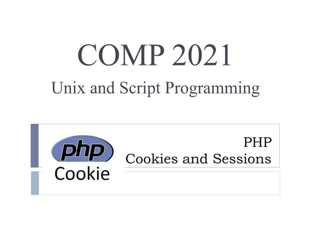 Php Cookies Sessionspdf