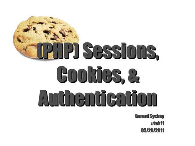 Php Cookies And Sessions