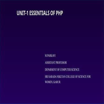 UNIT -3 OBJECT ORIENTED.power point presentation | PPTX