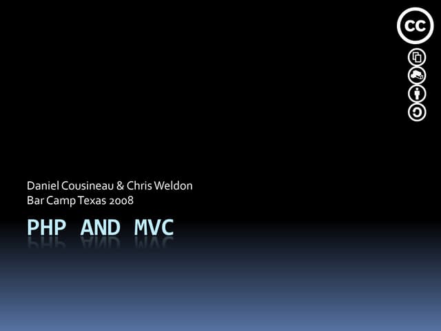 Php And Mvc Pdf Web Development Internet 3656