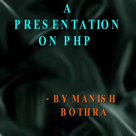 Php Presentation Ppt Web Design And Html Internet 7944