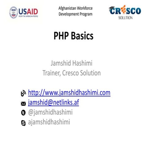 Php Basics Pptx