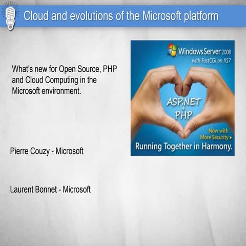 Php Cloud And Microsoft Symfony Live 2010 Ppt 2983