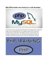 Custom PHP Development Services | PPT