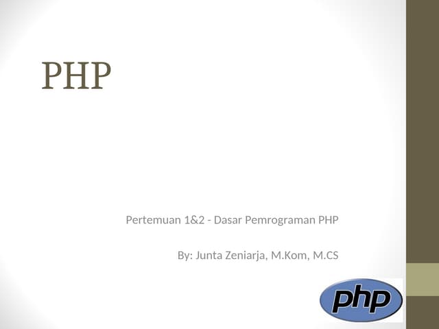 #1 PENGENALAN PYTHON | PPTX